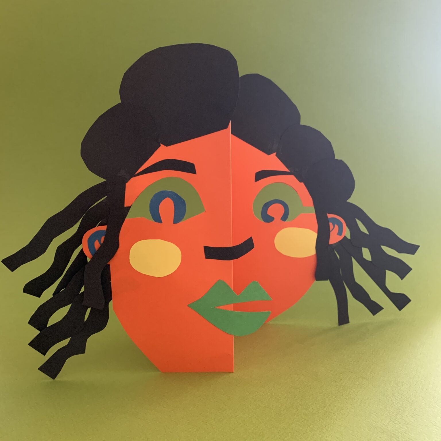 Paper Sculpture Portrait Cool It Art